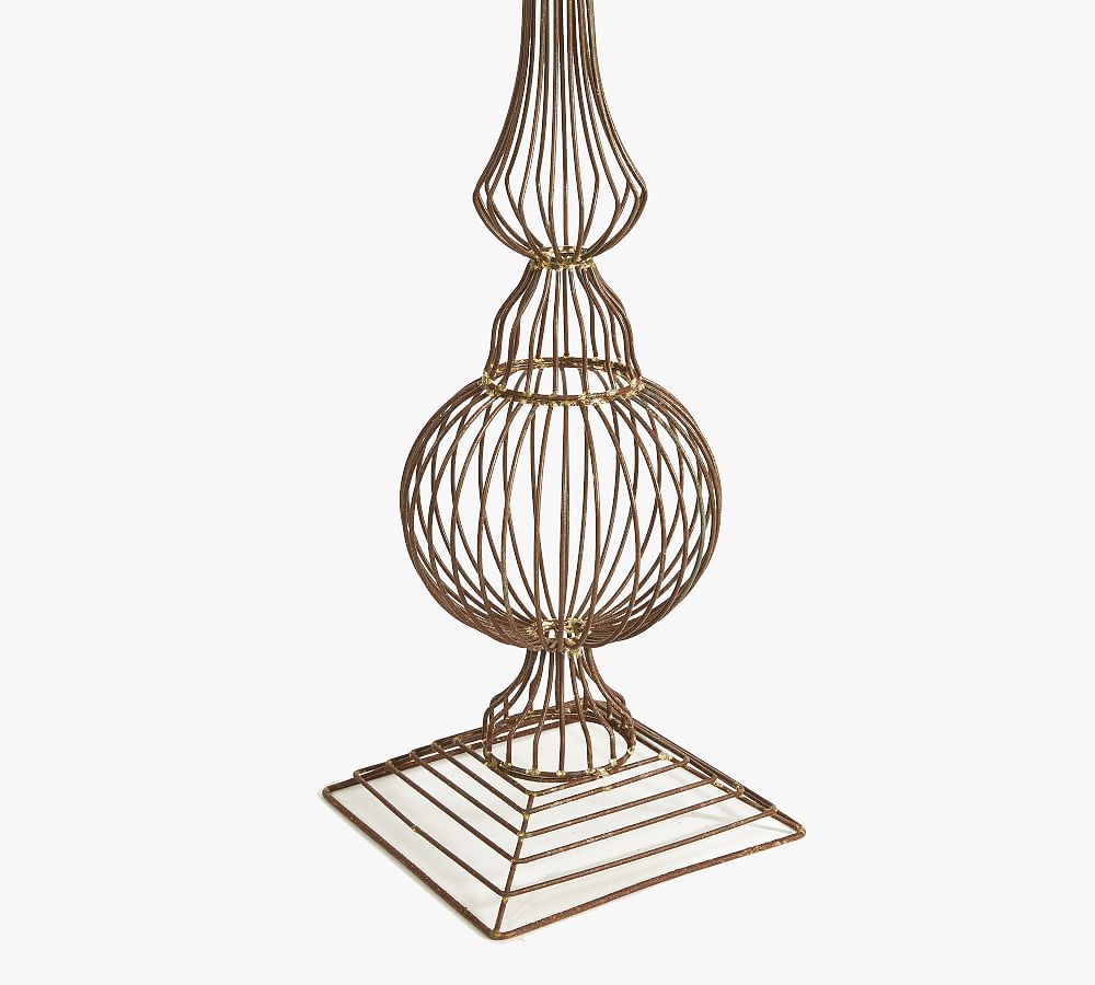 Weathered Wire Garden Sculpture | Pottery Barn