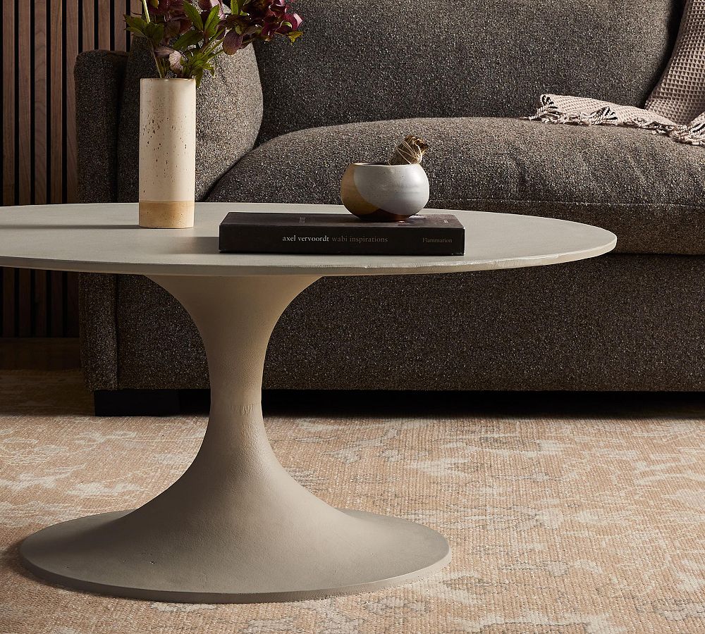 Collier Round Coffee Table | Pottery Barn