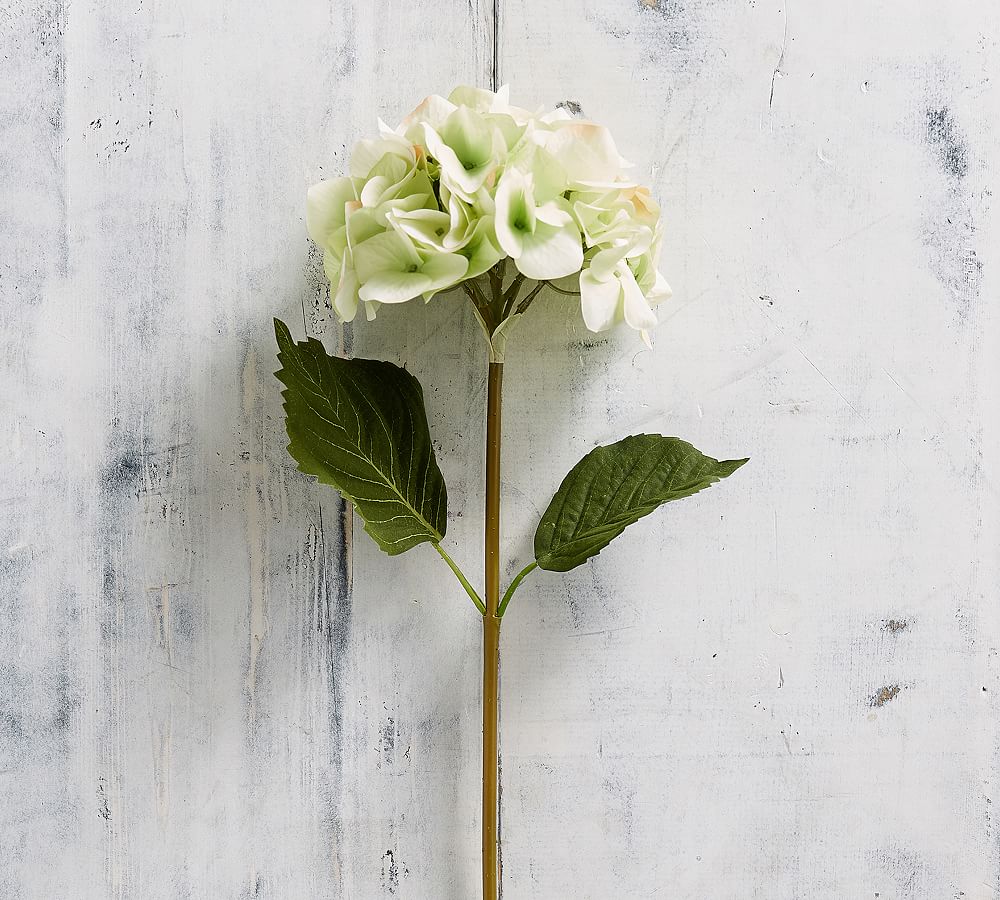 Faux Hydrangea Stems | Artificial Flowers | Pottery Barn
