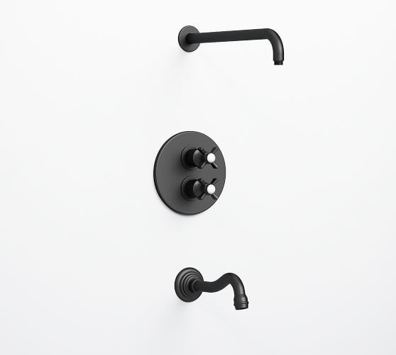 Mercer Thermostatic Bathtub & Shower Set | Pottery Barn