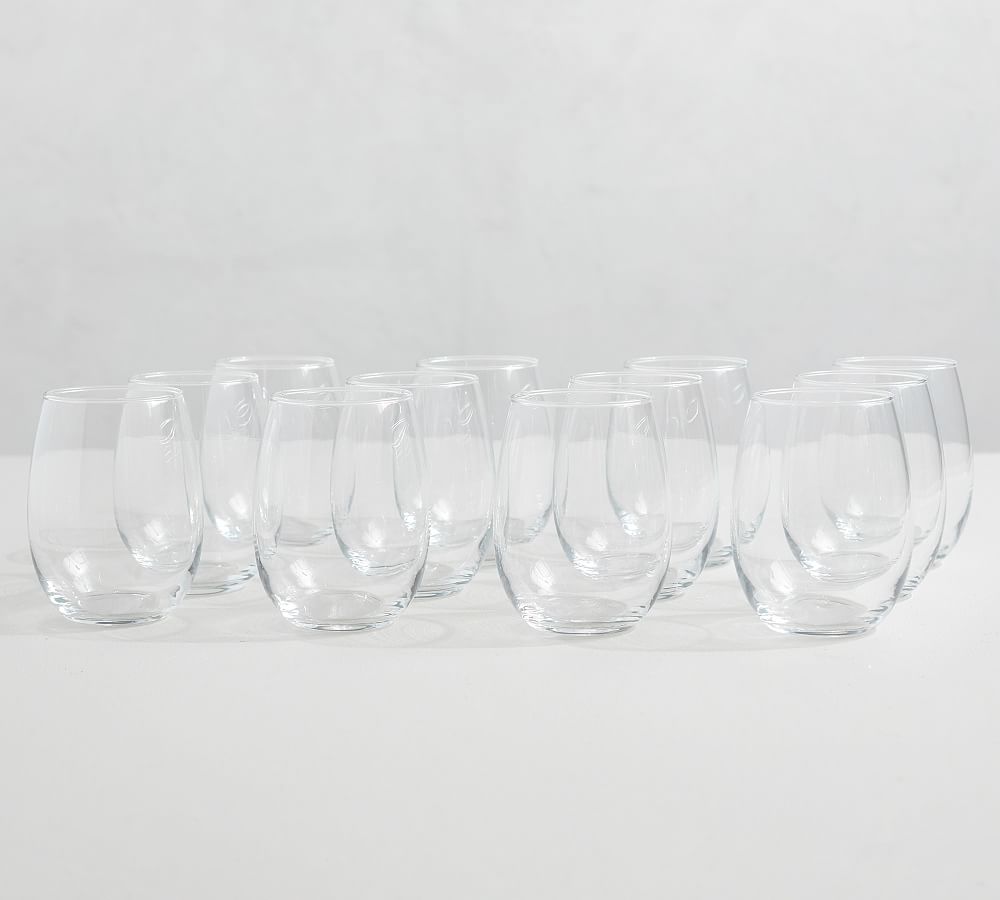 Caterer's All Purpose Stemless Glasses - Set of 12 | Pottery Barn