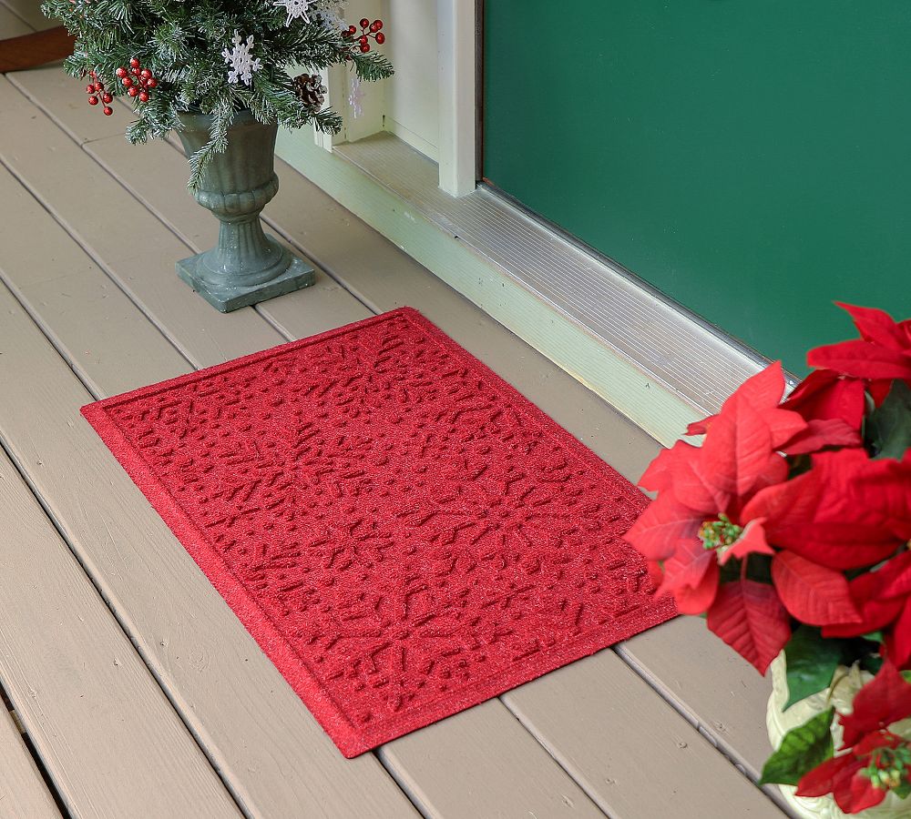 Snowy Outdoor Door Mat | Pottery Barn