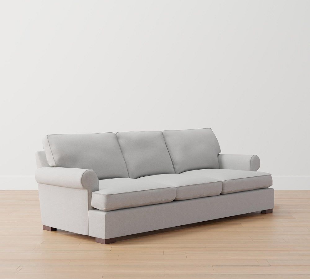 Townsend Roll Arm Fabric Sofa | Pottery Barn