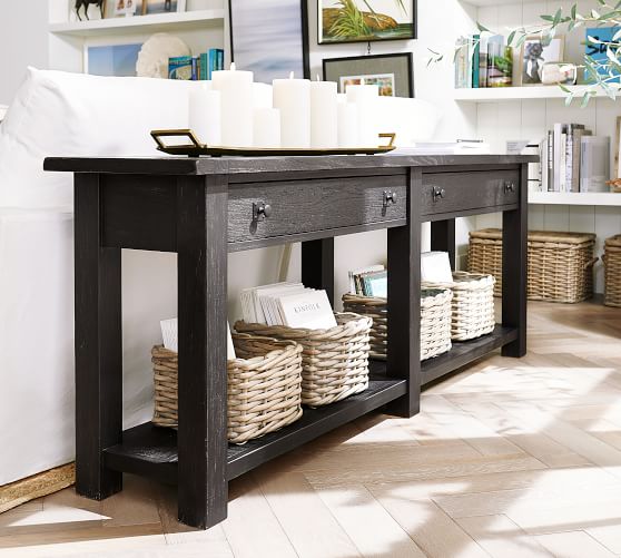 Benchwright Grand Console Table | Pottery Barn