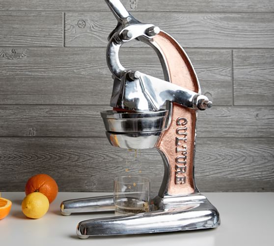Recycled Aluminum Countertop Juicer | Pottery Barn
