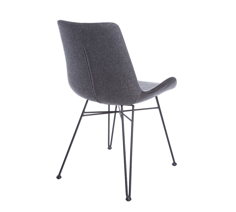 Lancer Faux Leather Dining Chair, Set of 2 | Pottery Barn