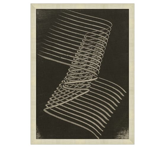 Lines on Linen Framed Prints | Pottery Barn