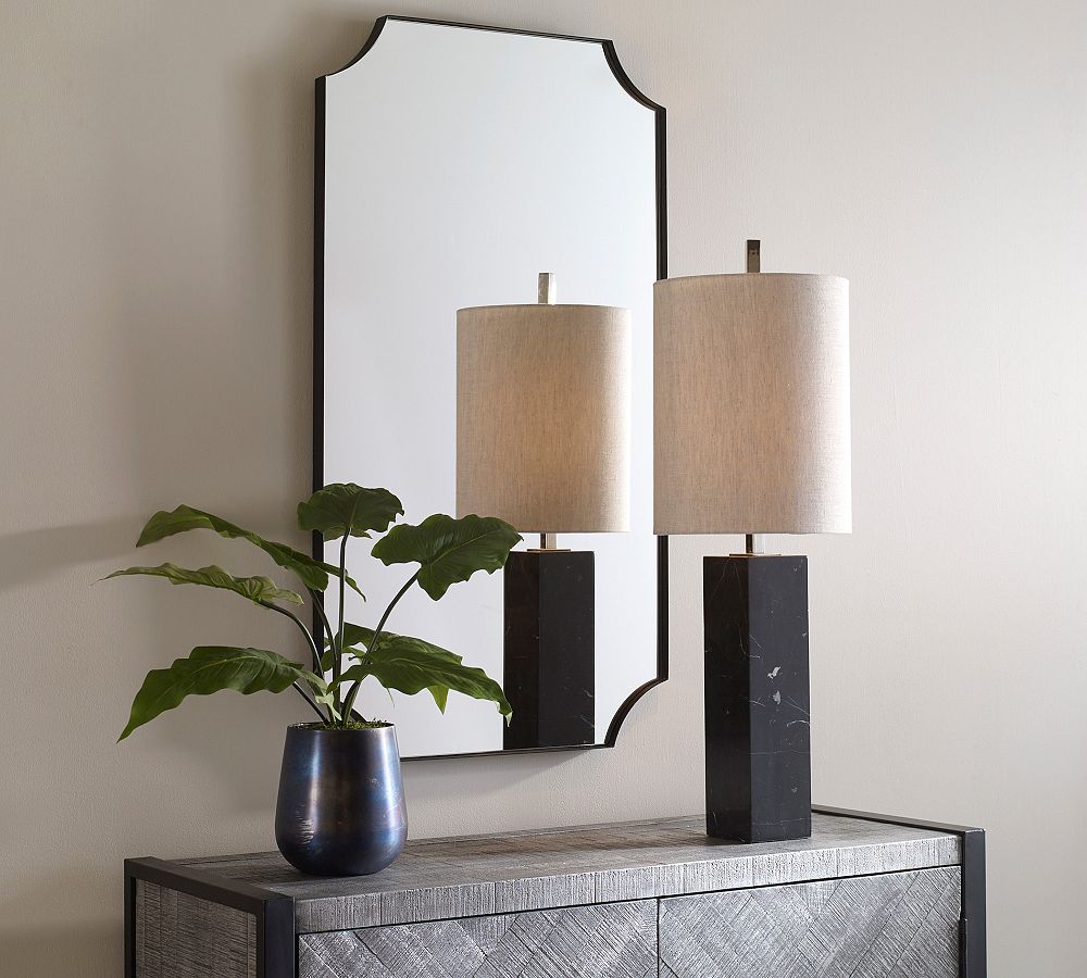 Louise Rectangular Wall Mirror | Pottery Barn