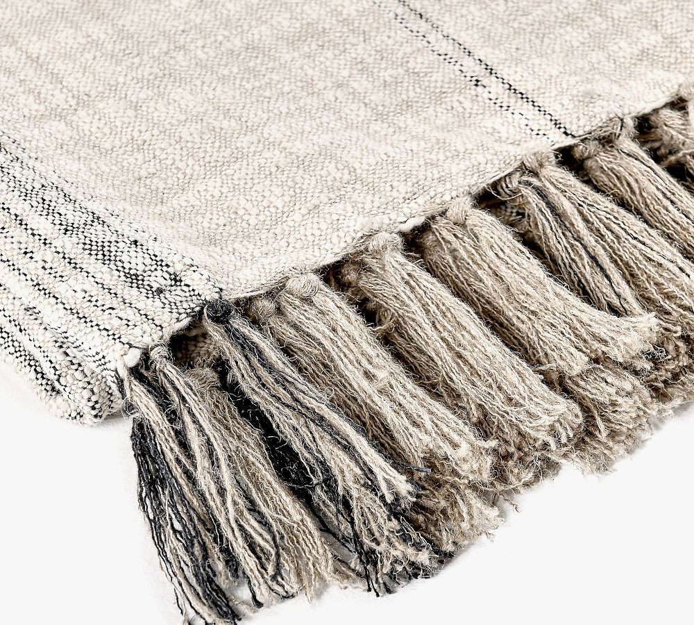 Dorotea Handmade Throw Blanket | Pottery Barn