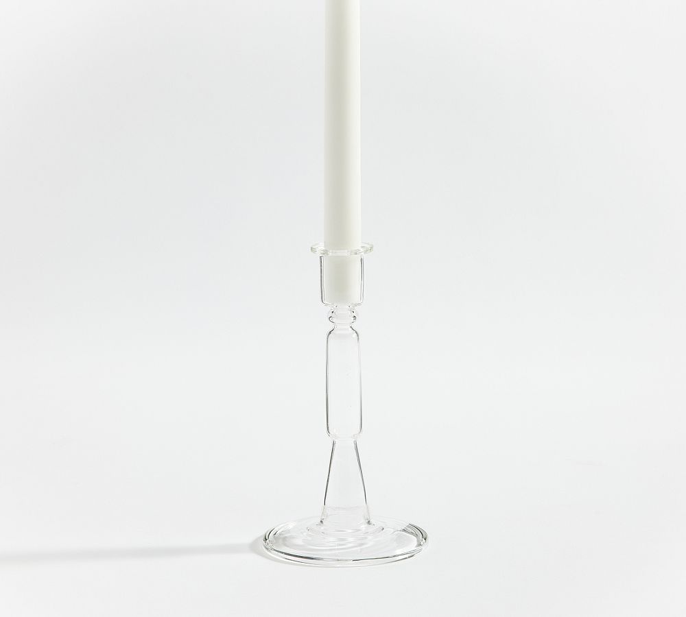 Ensley Glass Taper | Pottery Barn