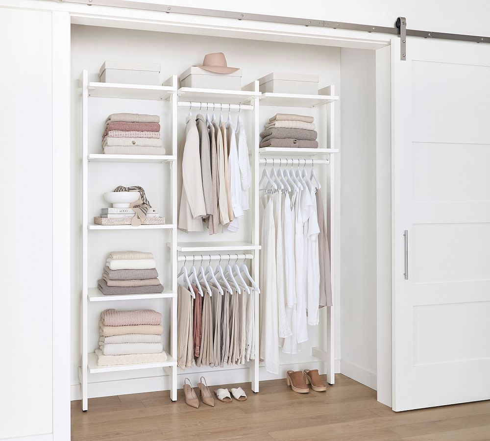 Essential Reach-In Closet by Hold Everything, 6' Hanging System with ...