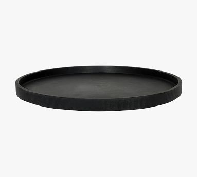 Lightweight Handcrafted Fiber Stone Saucer | Pottery Barn