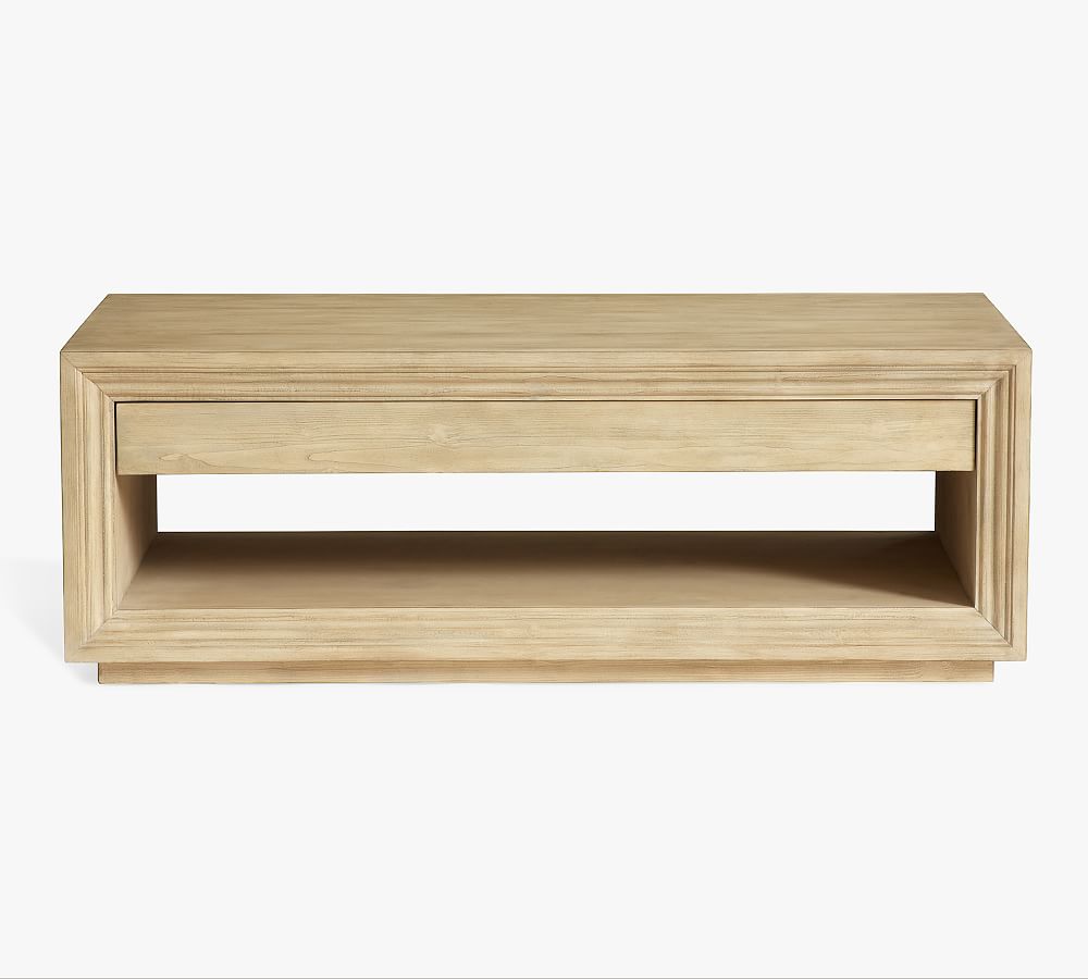 Leon Rectangular Coffee Table | Pottery Barn