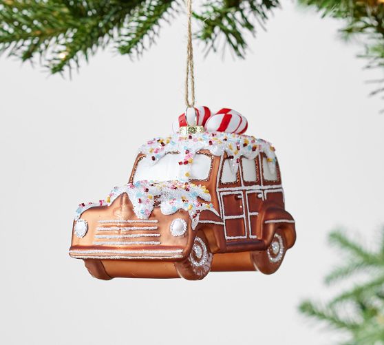 Gingerbread Car Ornament | Pottery Barn