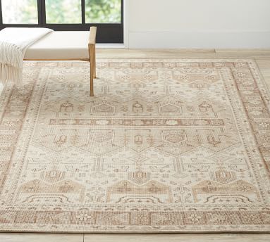Nicolette Hand-Knotted Wool Rug | Pottery Barn