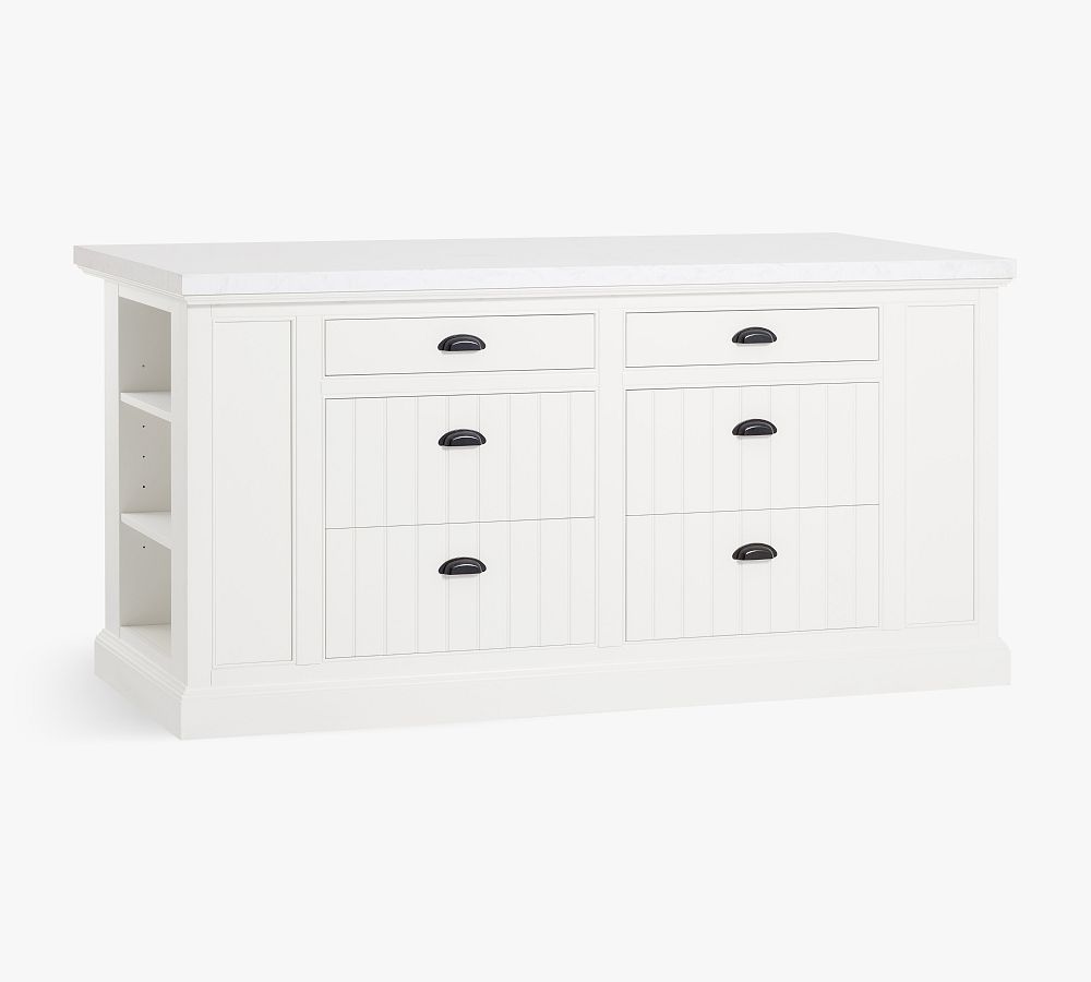 Aubrey Storage Kitchen Island | Pottery Barn