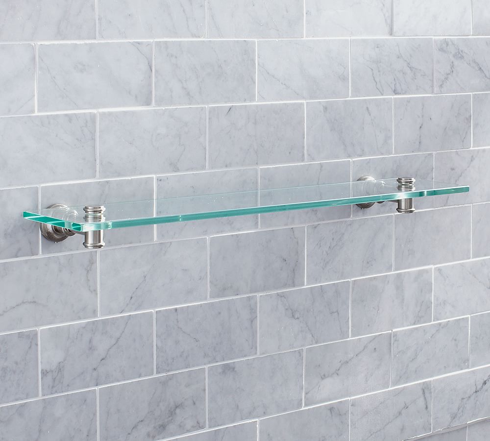 Hayden Glass Shelf | Pottery Barn