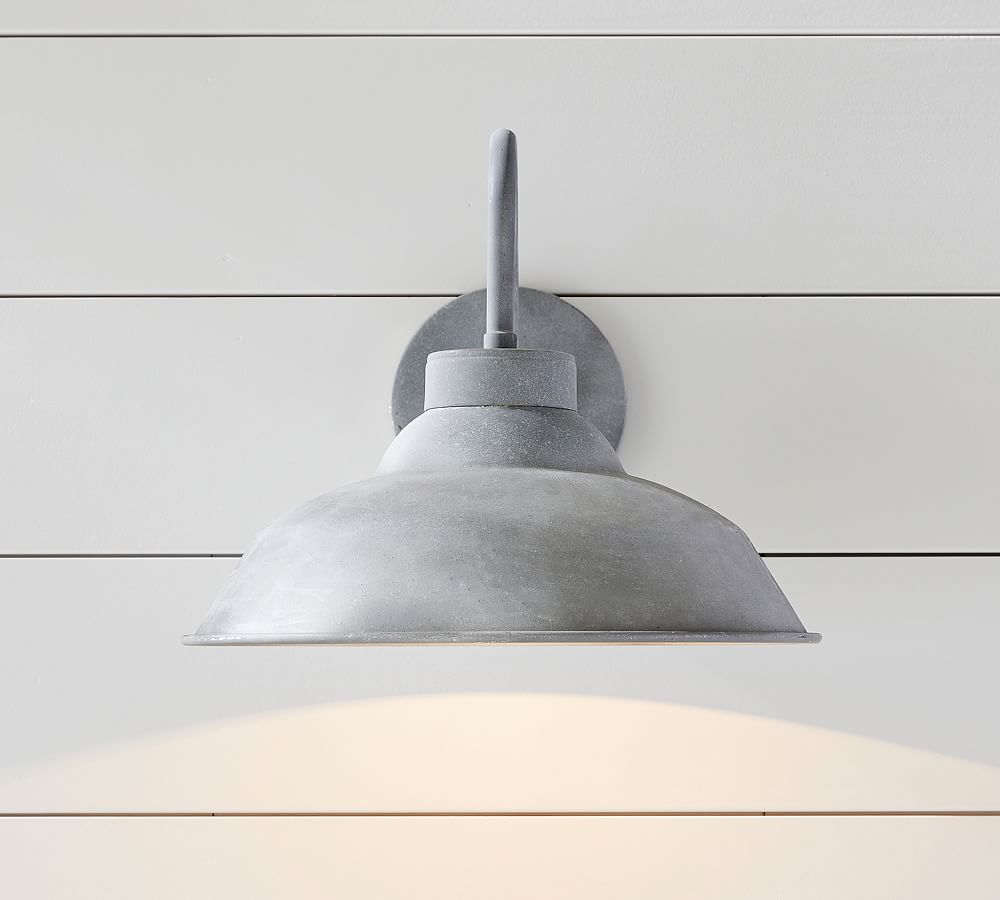 Wright Outdoor Metal Sconce | Pottery Barn