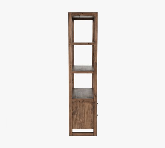 Harlo Open Bookcase with Drawers | Pottery Barn