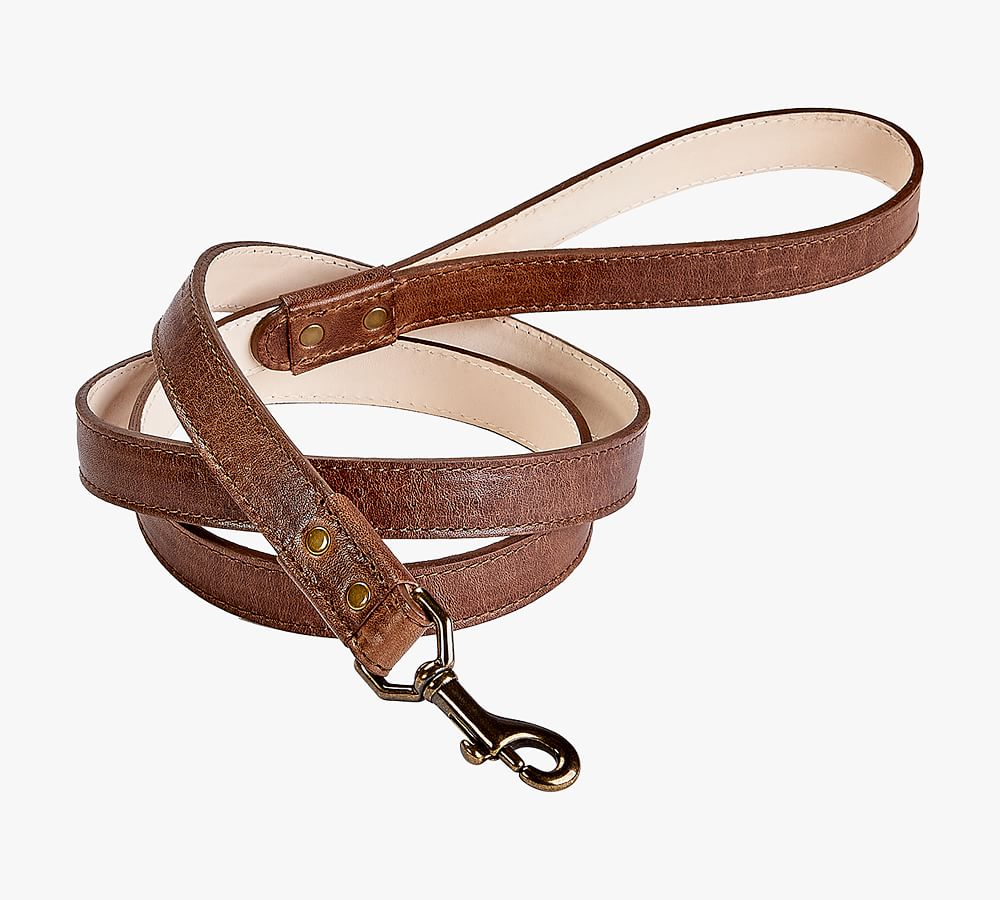 Leather Pet Leash | Pottery Barn