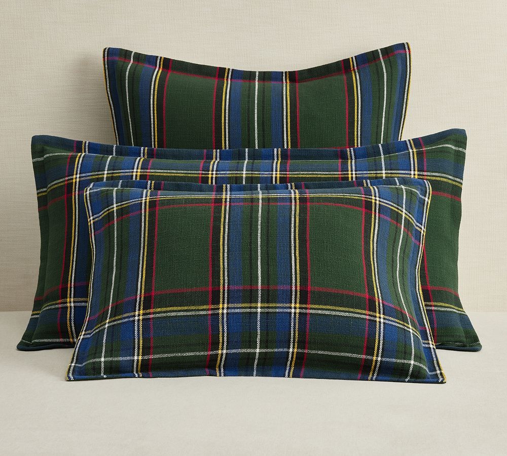 Stewart Plaid Sham | Pottery Barn