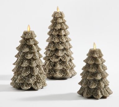 Premium Flickering Flameless Tree | Pottery Barn