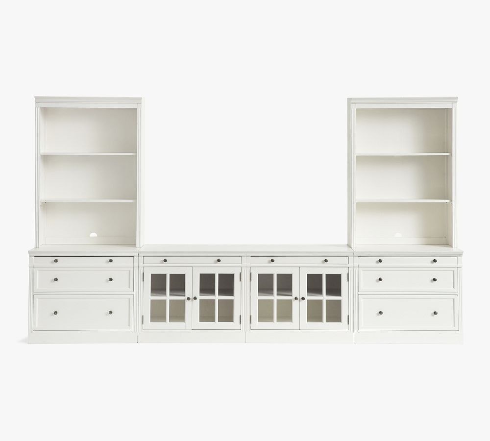 Livingston 6 Piece Grand Media Suite Pottery Barn