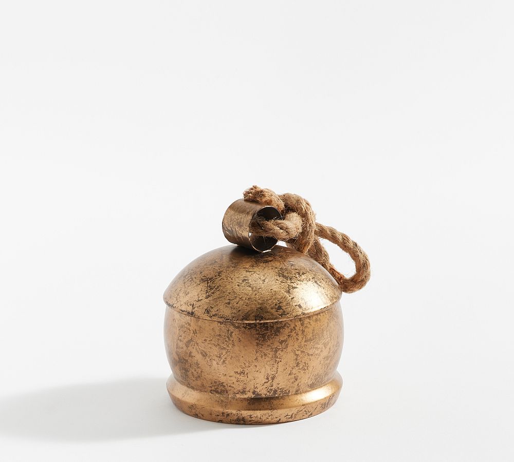 St. Judes Vintage Bell Candle - Winter Spruce | Pottery Barn