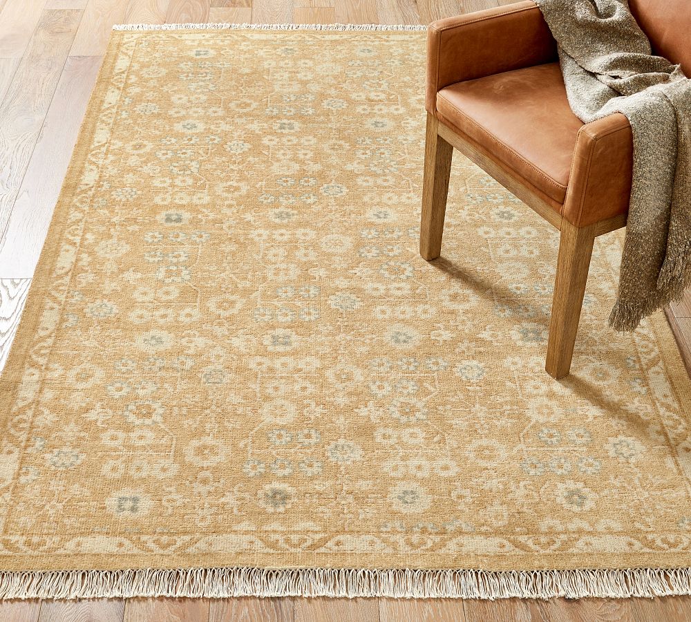 Carmine Handwoven Wool Rug | Pottery Barn