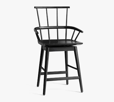 Windsor Swivel Counter Stool | Pottery Barn