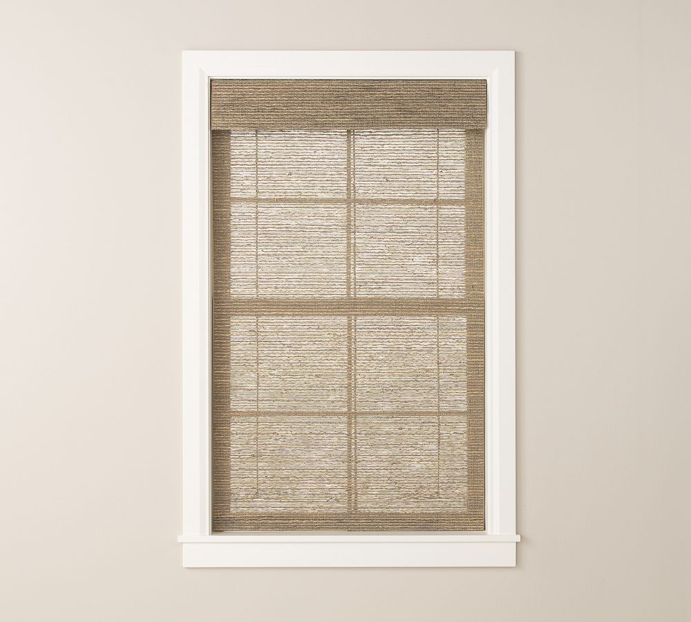 Custom Calan Natural Light Filtering Shade | Pottery Barn