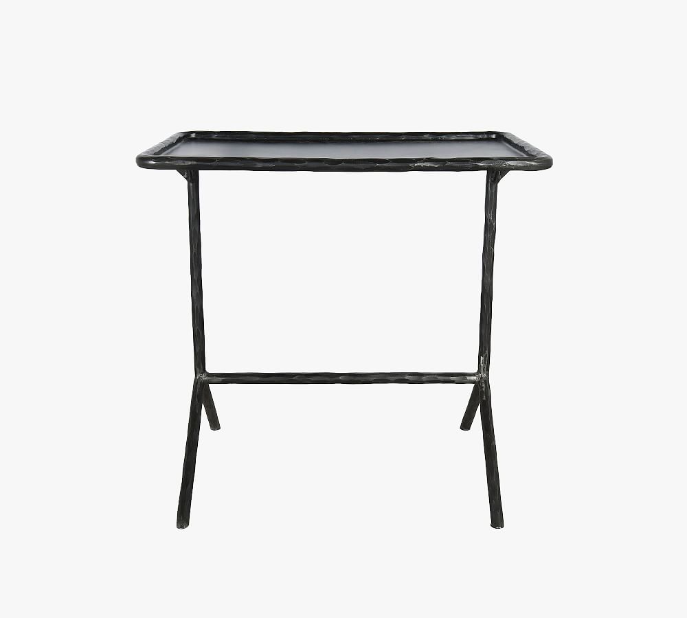 Sandra Rectangular Metal Accent Table | Pottery Barn