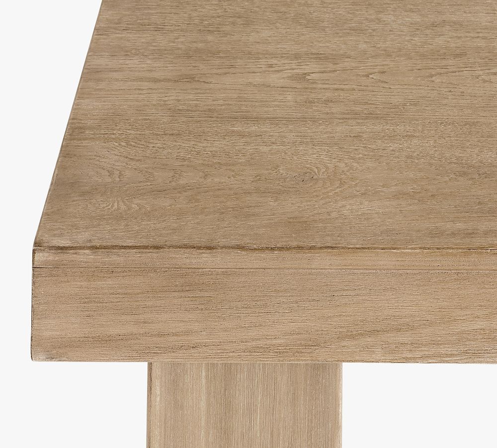 Pottery Barn Benchwright Straight Leg Extending Dining Table ...