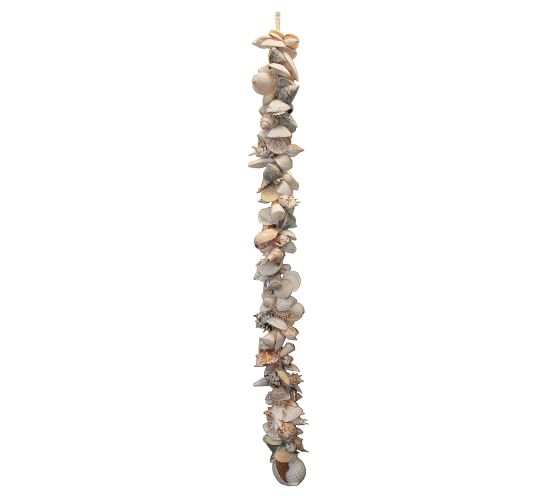 White Assorted Shell Garland, 56" | Pottery Barn
