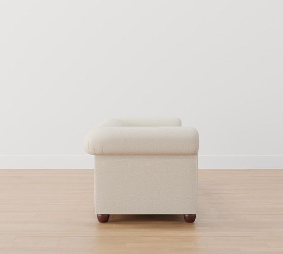 Chesterfield Tight Back Roll Arm Upholstered Sofa | Pottery Barn