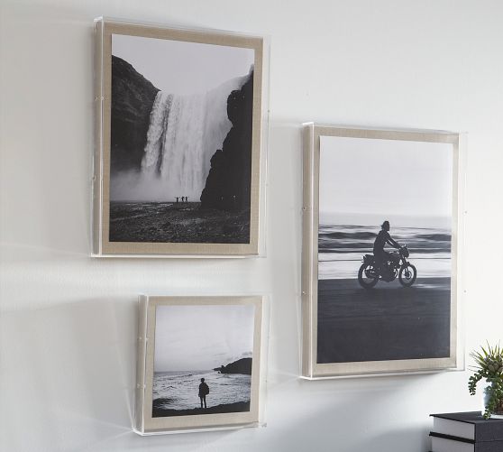 Acrylic Floating Shadow Box Gallery Frames | Pottery Barn