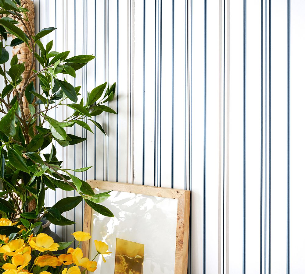 Avery Stripe Wallpaper | Pottery Barn