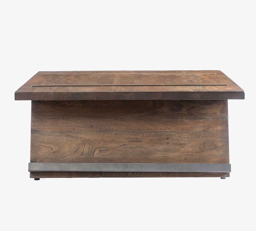 Sarnia Reclaimed Wood Square Coffee Table | Pottery Barn