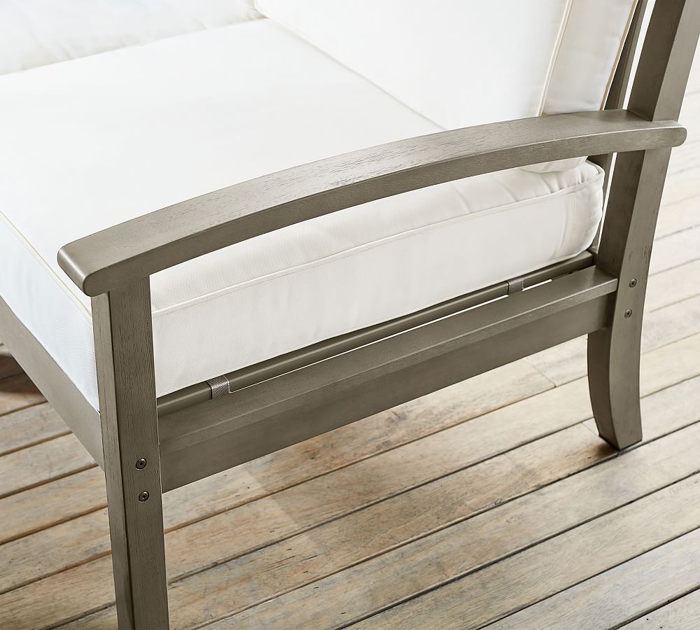 Chatham Outdoor Sectional Components, Gray | Pottery Barn