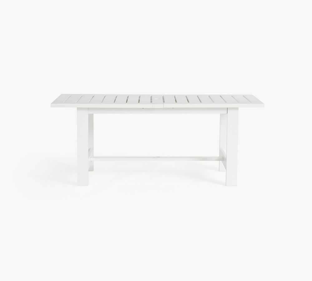 Malibu Metal Extending Rectangular Outdoor Dining Table | Pottery Barn