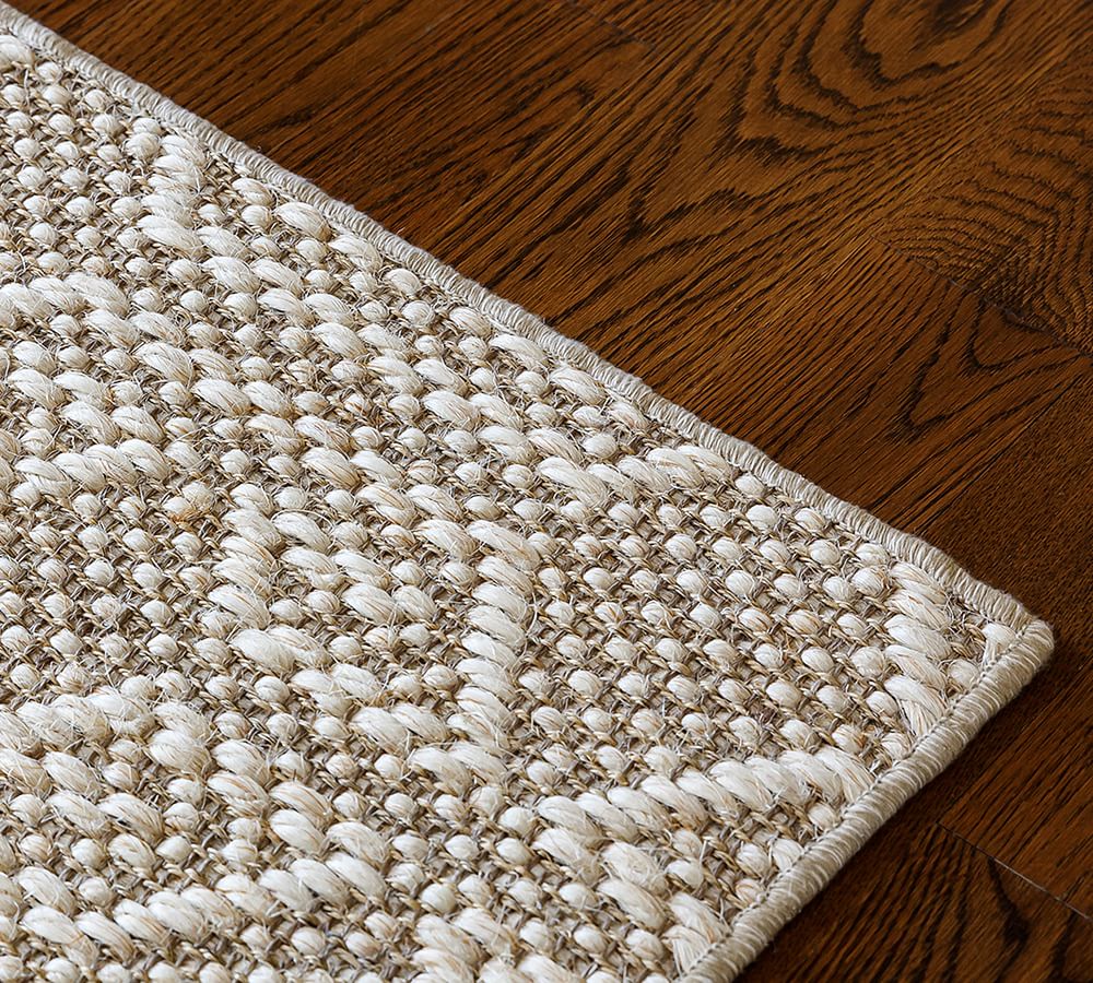 Custom Hexagon Sisal Rug | Pottery Barn