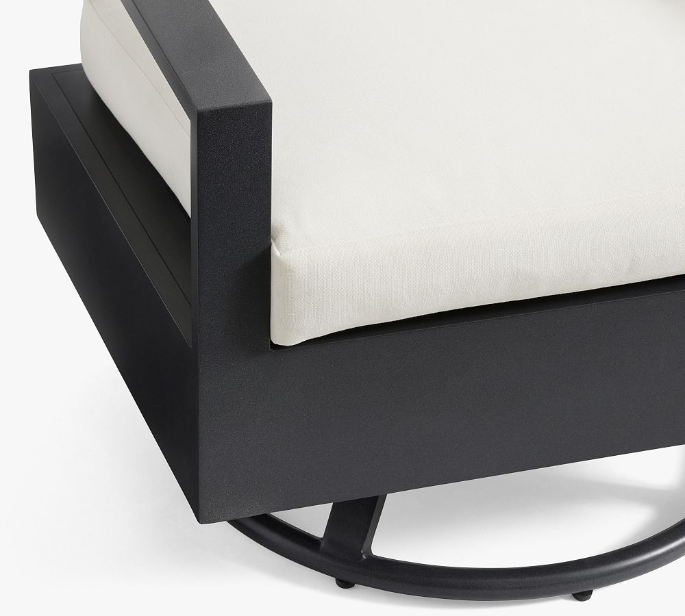 Indio Metal Swivel Outdoor Lounge Chair | Pottery Barn