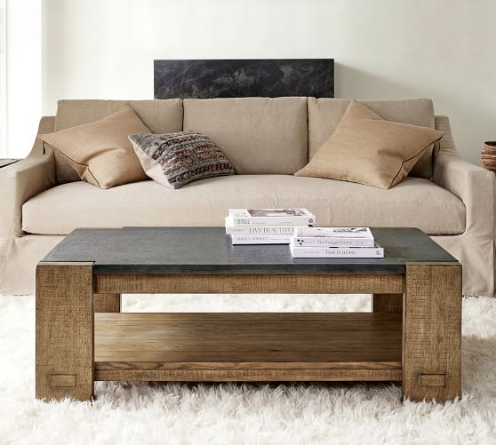 OPEN BOX: Westbrook 52" Coffee Table | Pottery Barn