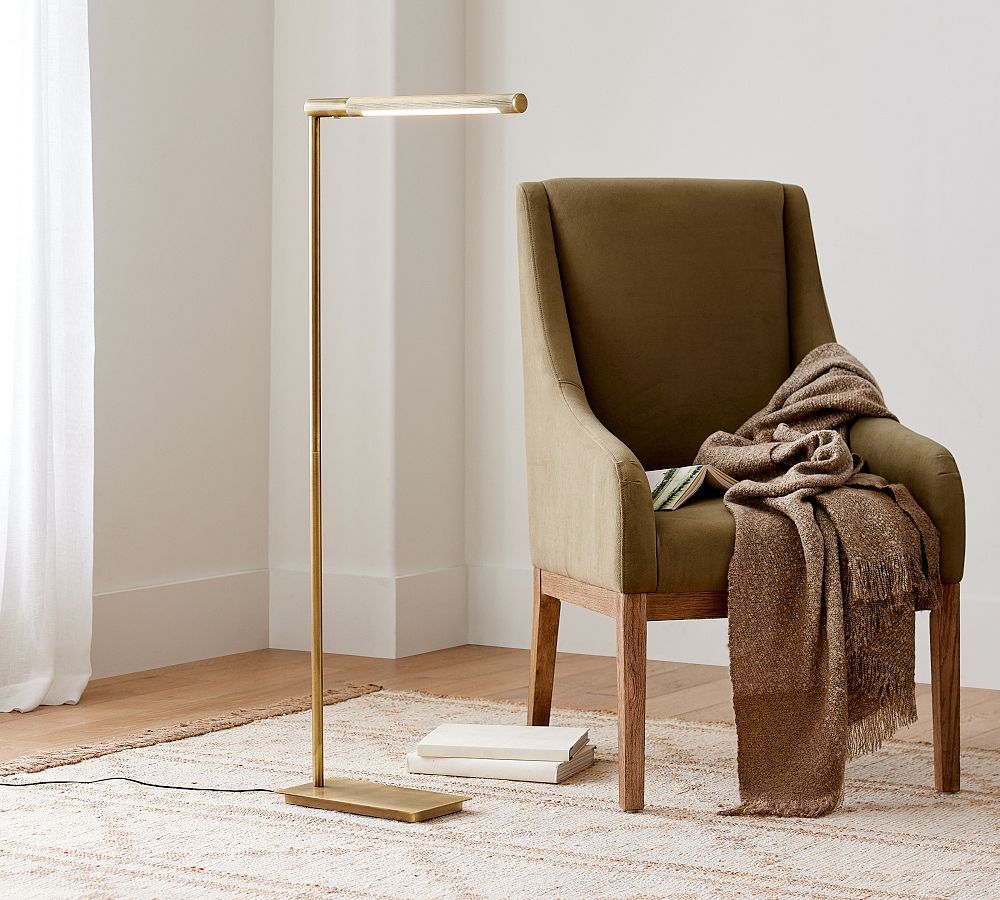 Lawrence Metal Task Floor Lamp | Pottery Barn