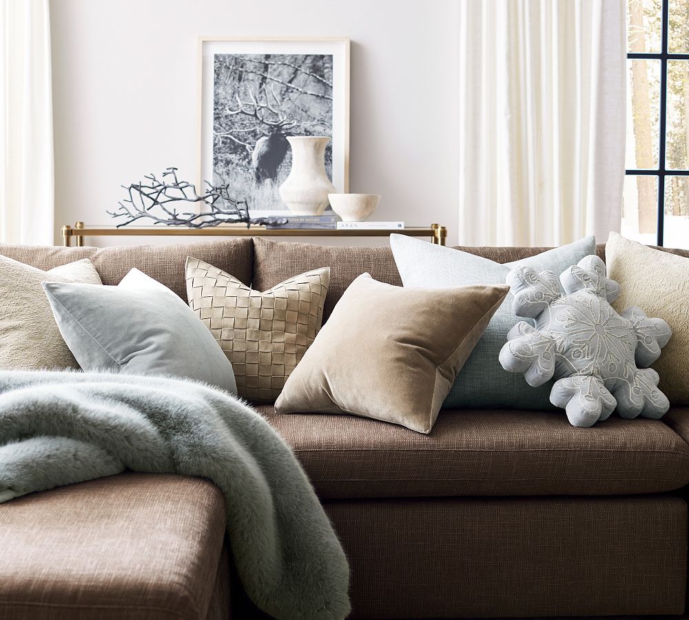 Faux Fur Mink Throw | Pottery Barn