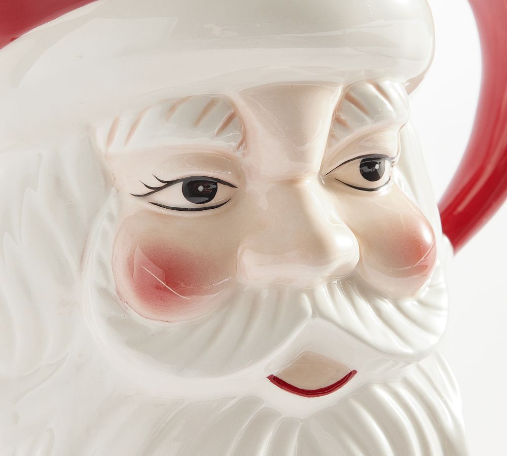 Santa Claus Pitcher | Pottery Barn