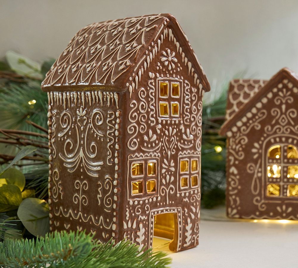 Gingerbread Village Houses | Pottery Barn