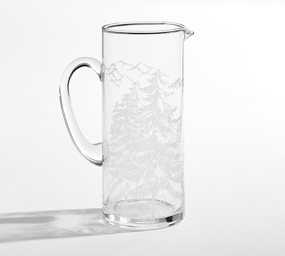 Rustic Forest Pitcher | Pottery Barn