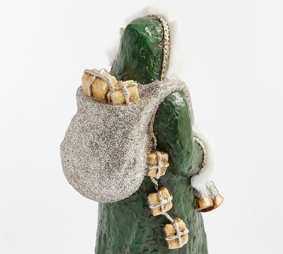 Handcrafted Santa Claus Figures | Pottery Barn
