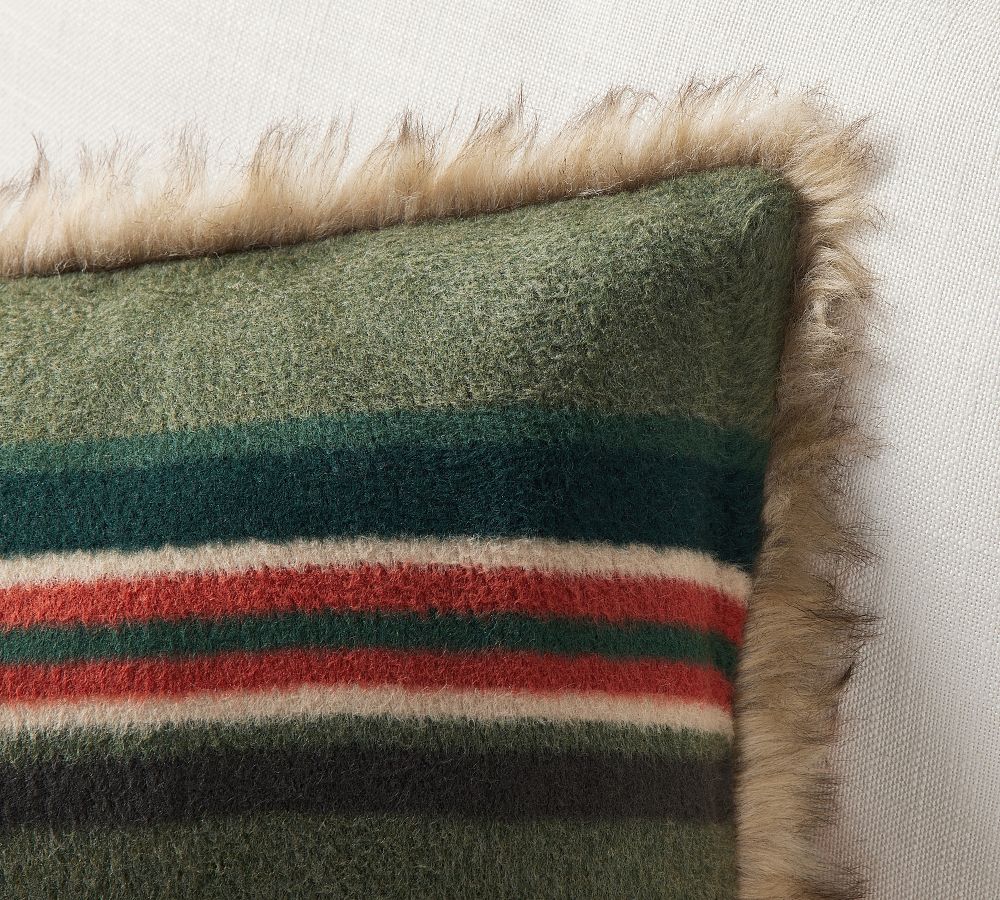 Pendleton® Yakima Stripe Lumbar Pillow | Pottery Barn